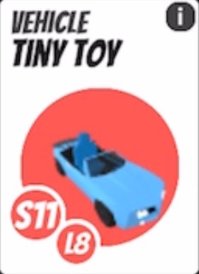 Roblox Jailbreak Vehicles: TINY TOY, Video Gaming, Gaming Accessories ...