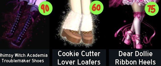 Roblox Royale High: HEELS & SHOES (RM in picture), Video Gaming, Gaming ...