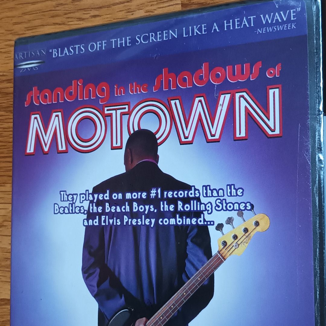 SALE !!! SEALED DVD Movie - Standing in the Shadows of MOTOWN "Blasts ...