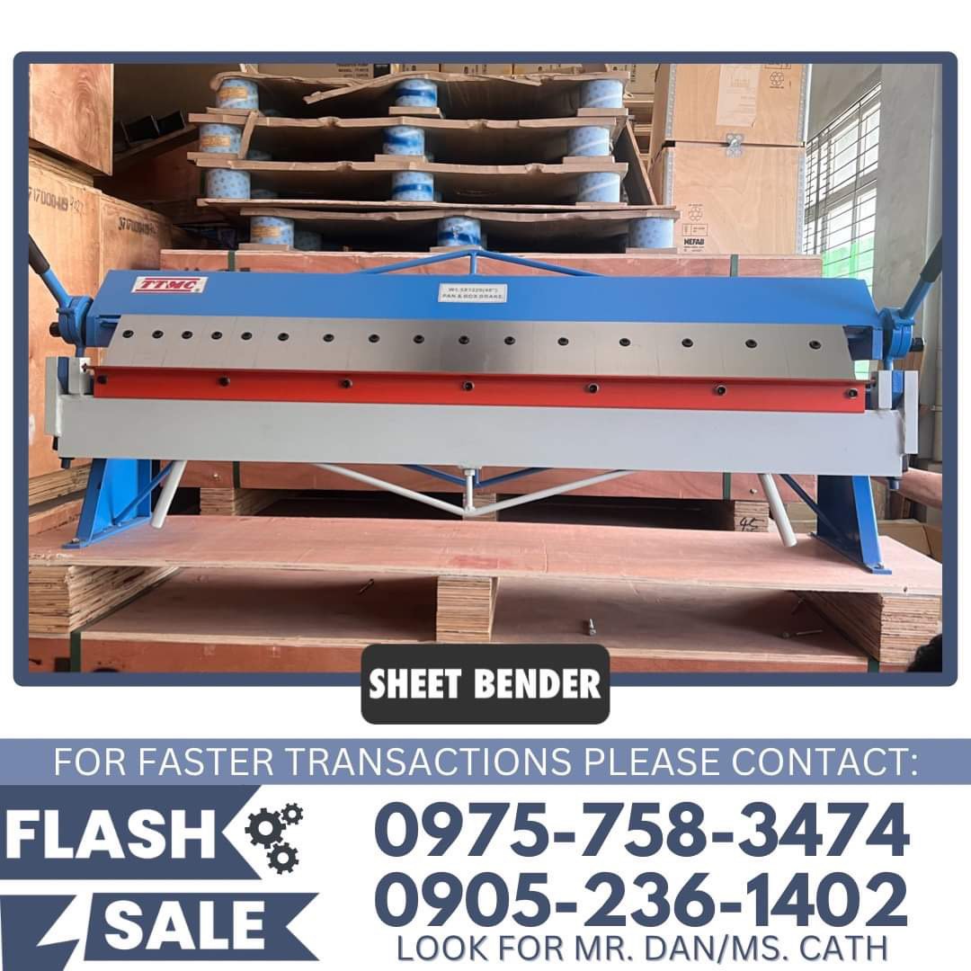 Sheet bender, Commercial & Industrial, Construction Tools & Equipment ...