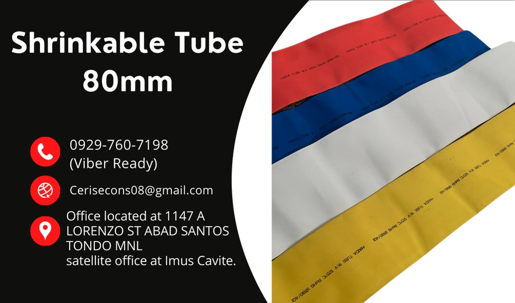 Shrinkable Tube 80mm, Commercial & Industrial, Construction Tools ...