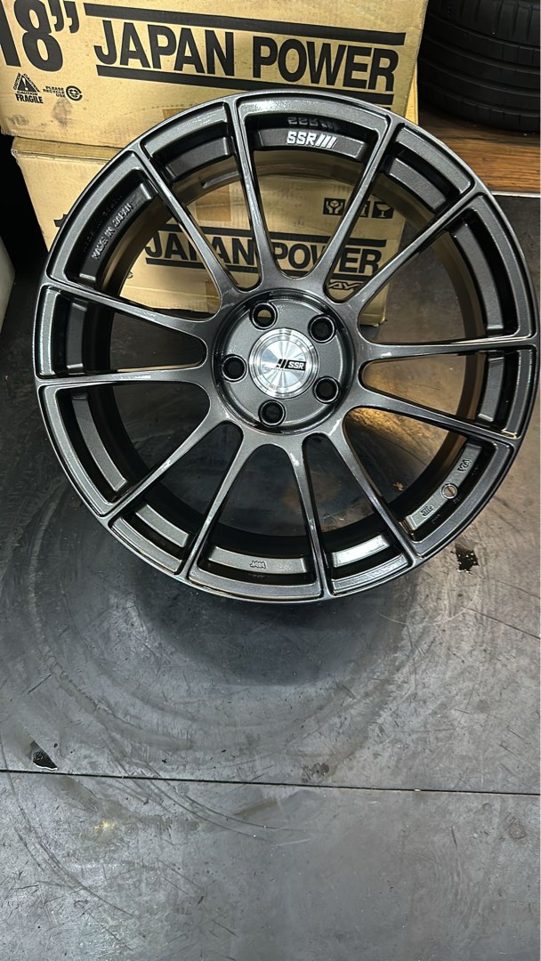 SSR GTX04 19" Rims, 5x112, 19”x8.5”, Offset 45, Car Accessories, Tyres & Rims on Carousell