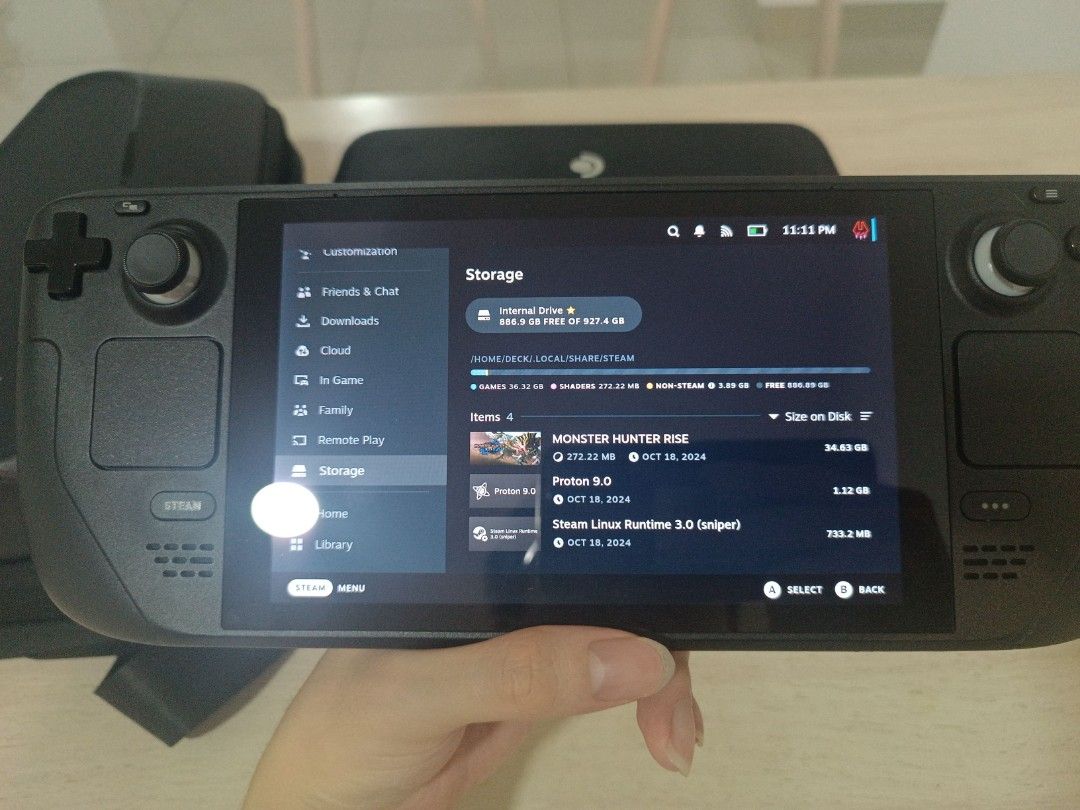 Steam Deck LCD Upgrade 1TB (Body Upgraded) (Trade), Video Gaming, Video ...