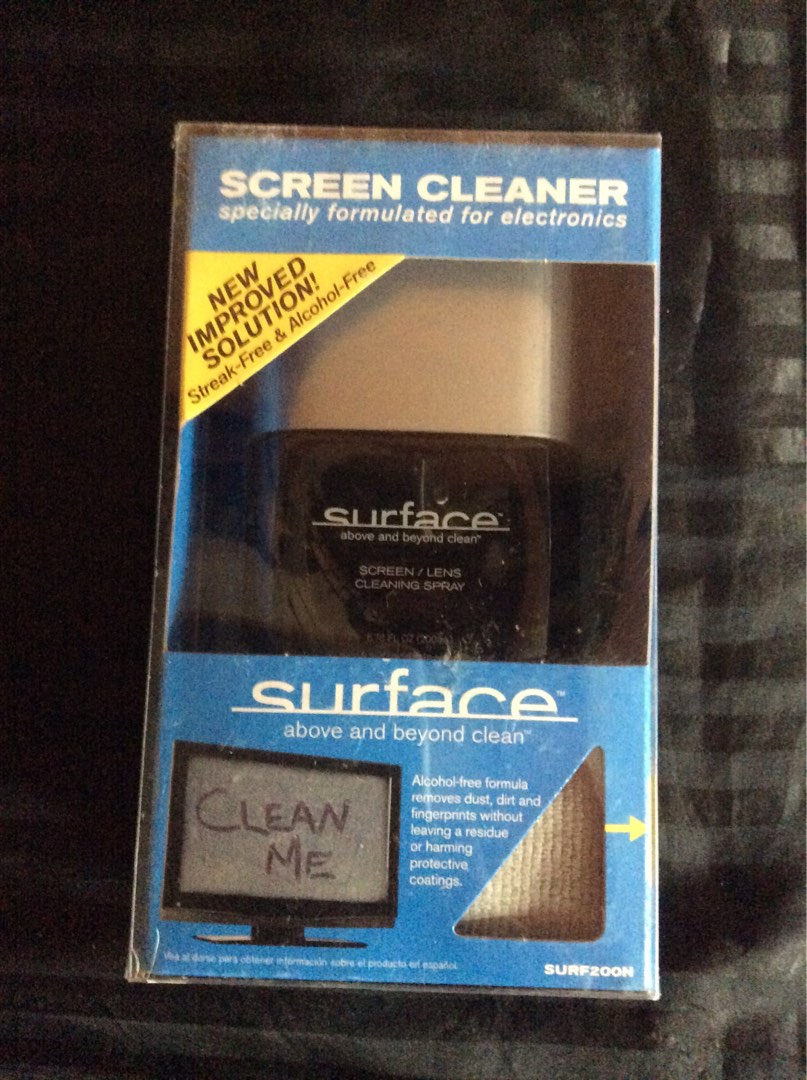 Surface Electronic Screen Cleaner Kit, Furniture & Home Living ...