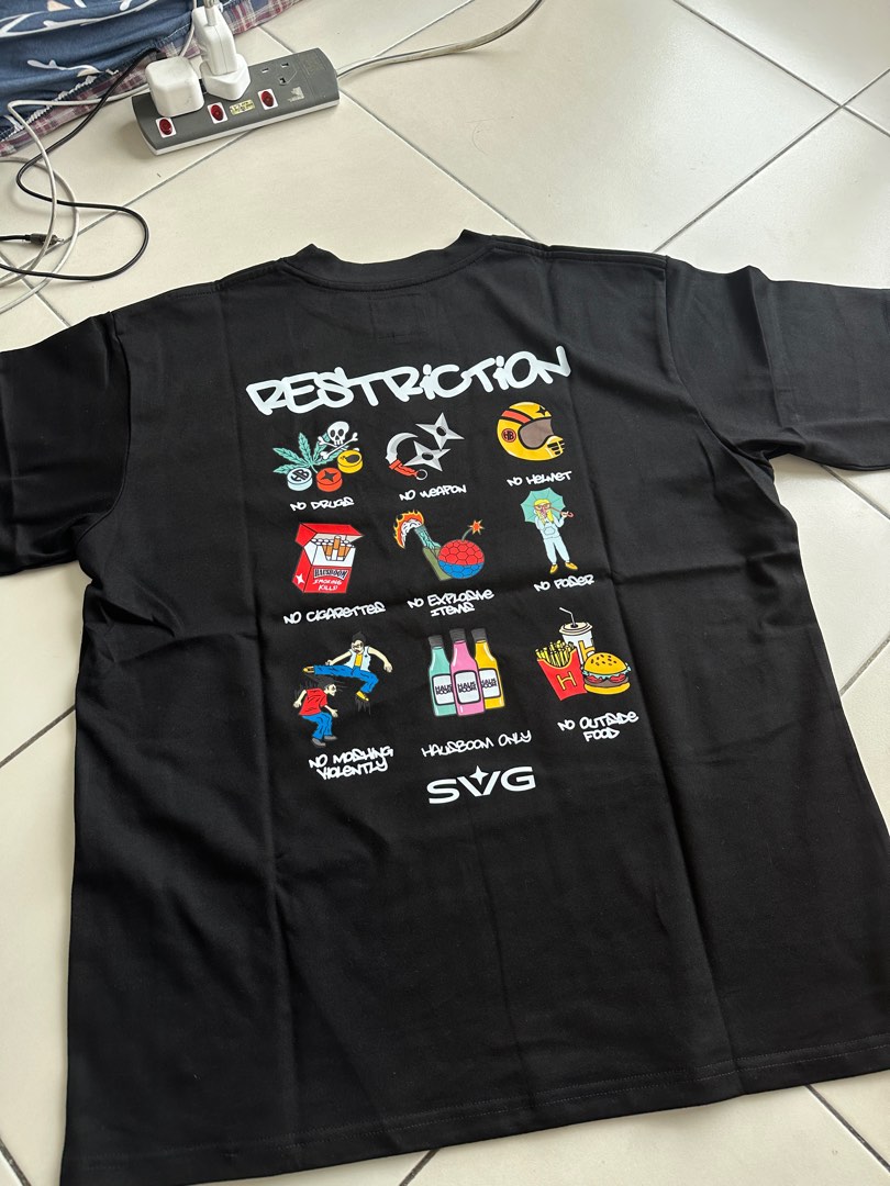 Svg riot tee, Men's Fashion, Activewear on Carousell