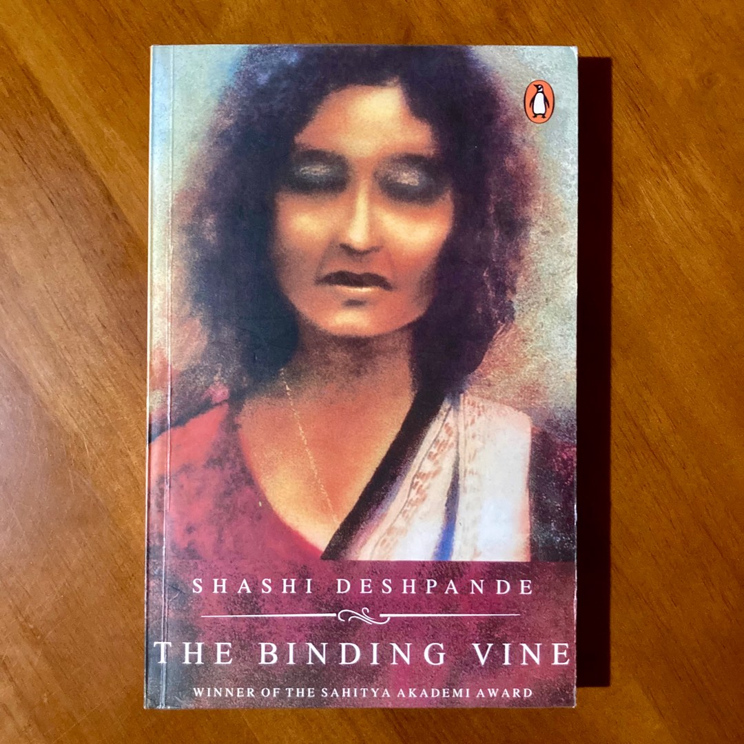 The Binding Vine by Shashi Deshpande (India / Sahitya Akademi Award ...