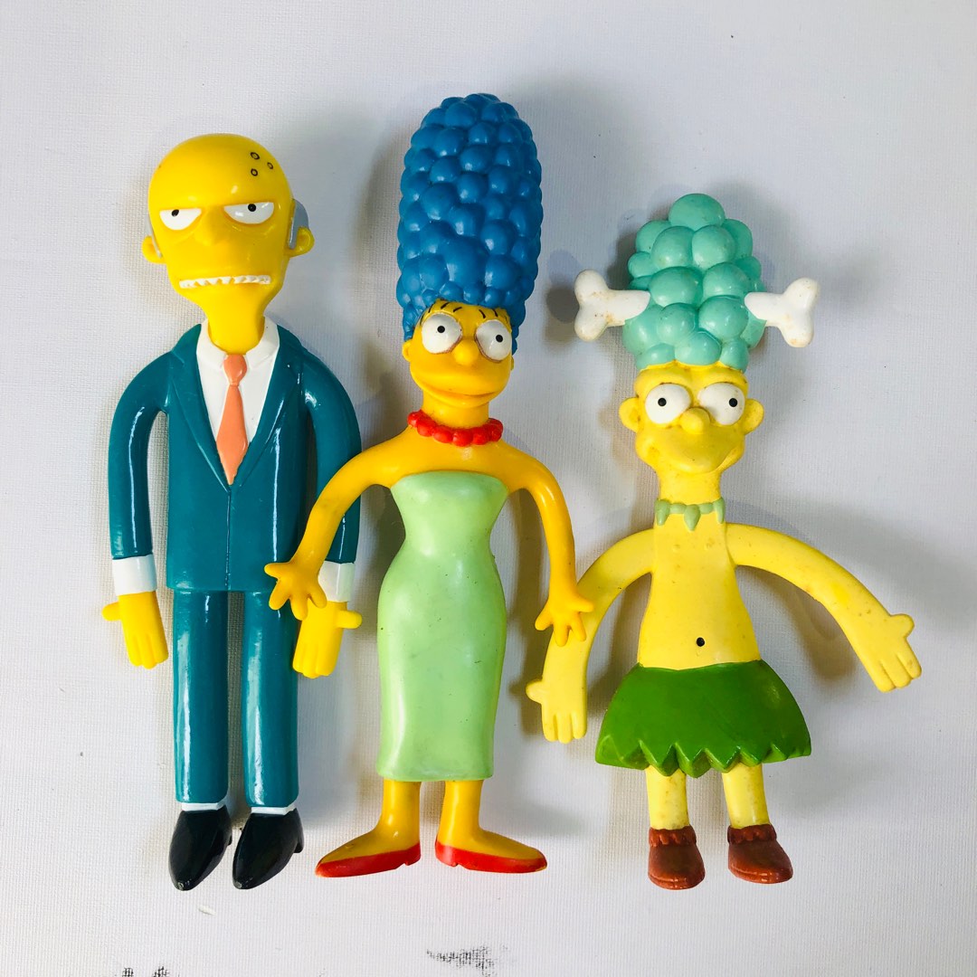 The simpsons Bendy collectibles, Hobbies & Toys, Toys & Games on Carousell