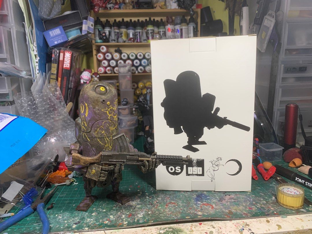 ThreeA 3A 1/12 3AA WWRp world war Robot Arm Strong purple, 興趣及遊戲, 玩具 ...