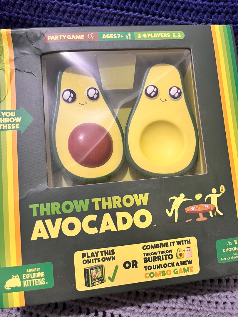 Throw Throw Avocado, Hobbies & Toys, Toys & Games on Carousell