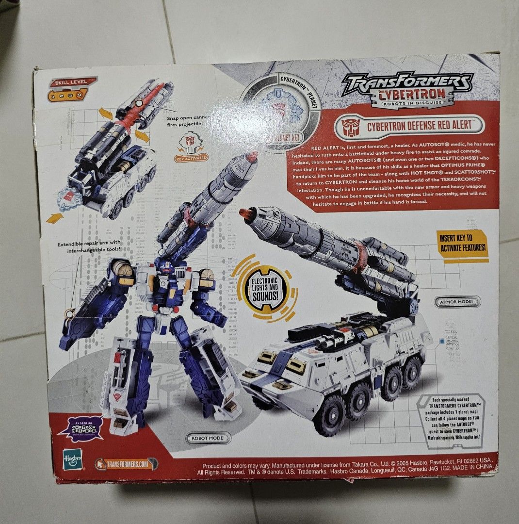 Transformers Cybertron Defence Red Alert Galaxy Force First Gunner ...