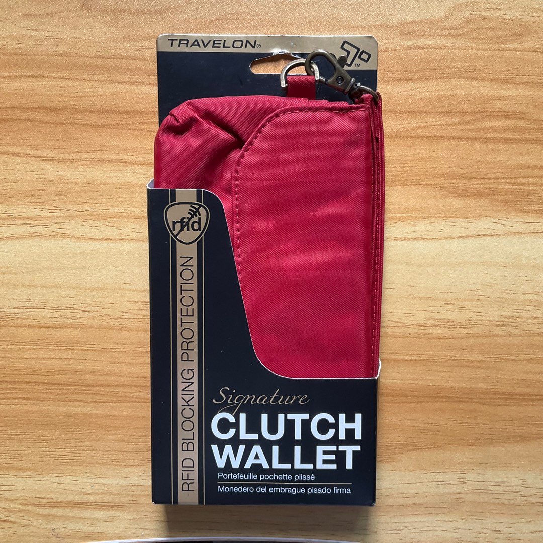 Travelon Clutch Wallet with Rfid Blocking, Women's Fashion, Bags ...