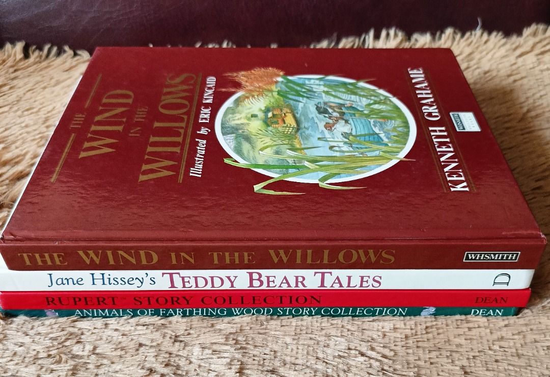 Treasury books for kids (storybook hardbound) WInd in the WIllows, Roald Dahl, Nursery Rhymes ...