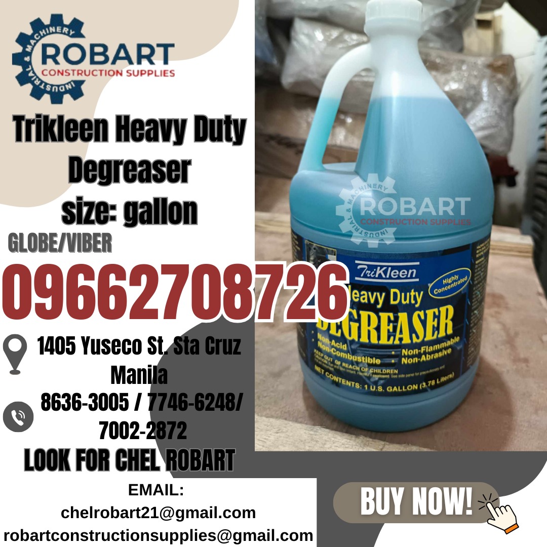 TRIKLEEN HEAVY DUTY DEGREASER, Commercial & Industrial, Construction ...