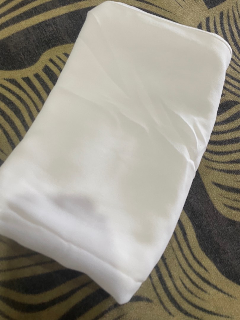 Tudung Bawal Nikah Putih Women S Fashion Muslimah Fashion Hijabs On Carousell