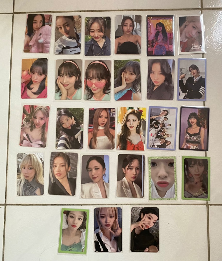 Twice photocard set, Hobbies & Toys, Memorabilia & Collectibles, K-Wave ...