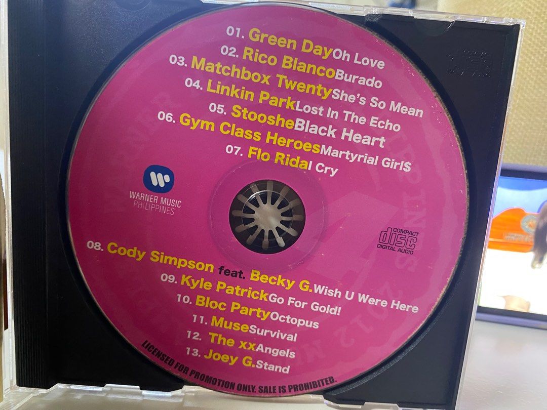 Warner Music Philippines Music Sample Vol. 4 - Greenday / Flo Rida ...