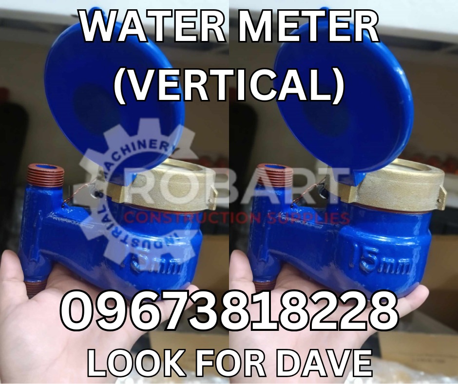 WATER METER (VERTICAL), Commercial & Industrial, Industrial Equipment ...