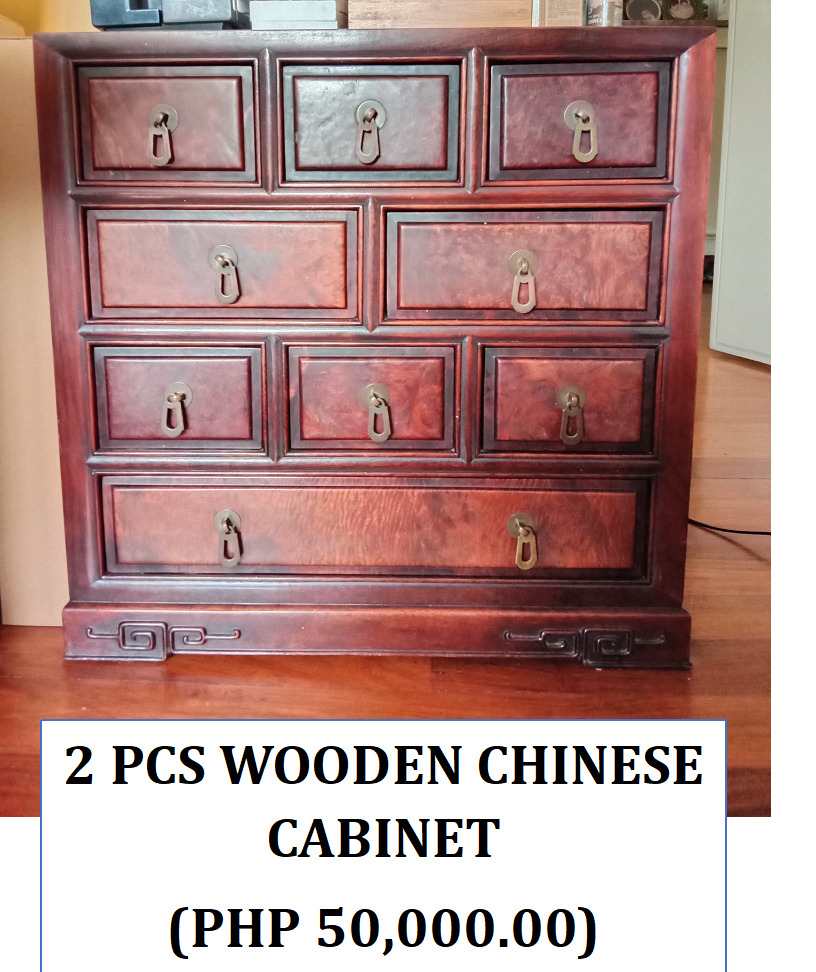 WOODEN CHINESE DRAWERS, Furniture & Home Living, Furniture, Shelves ...