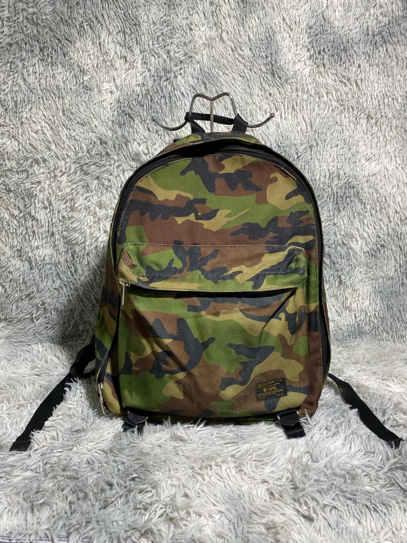 wtaps green camou Cordura Fabric Backpack, Men's Fashion, Bags, Backpacks on Carousell