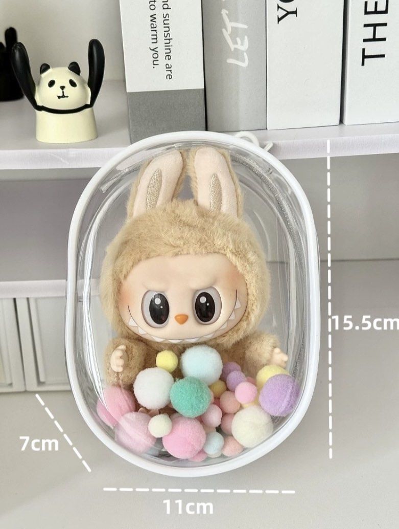 [PO] LABUBU TRANSPARENT CASING, Hobbies & Toys, Toys & Games on Carousell
