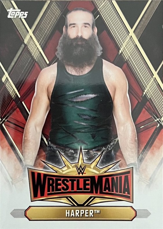WWE CARDS | Luke Harper [Brody Lee] | WrestleMania, Hobbies & Toys ...