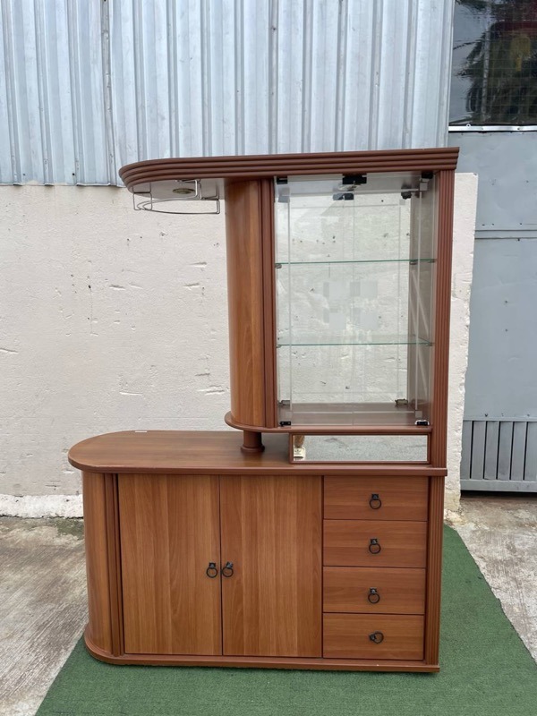 YB45B Almari Penghadang Bar Divider Cabinet, Furniture & Home Living ...