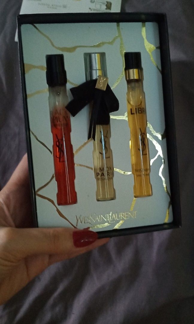 YSL PERFUME TRAVEL SPRAY TRIO, Beauty & Personal Care, Fragrance ...