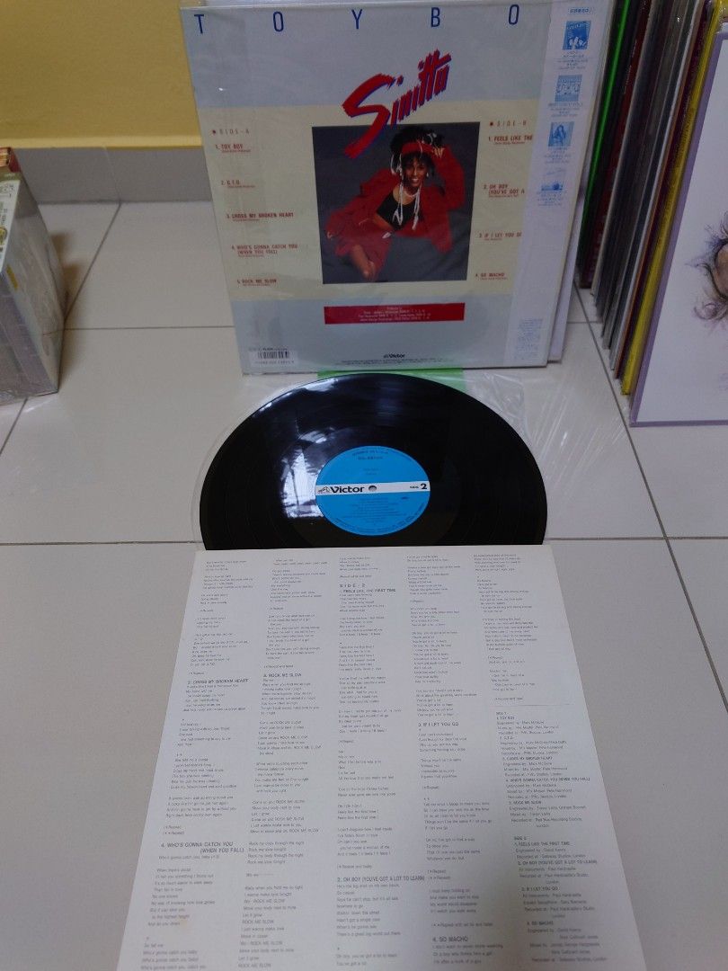 1987 Sinitta Toy Boy Obi LP Made in Japan, Hobbies & Toys, Music ...