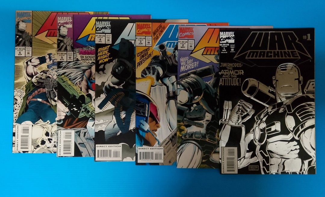 1st Solo Title ! War Machine - 1,2,3,4,5,6 ( Gabriel Gecko/Mark Bright ...