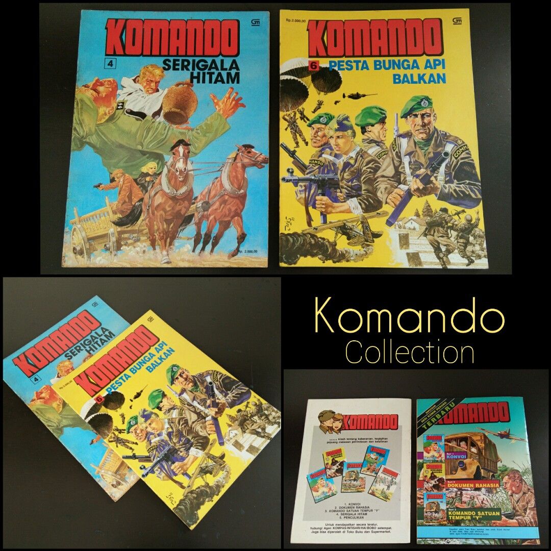 2 pcs Kisah Komando pada Perang Dunia 2 di Balkan 🪖 - Lebovic / Jules ...