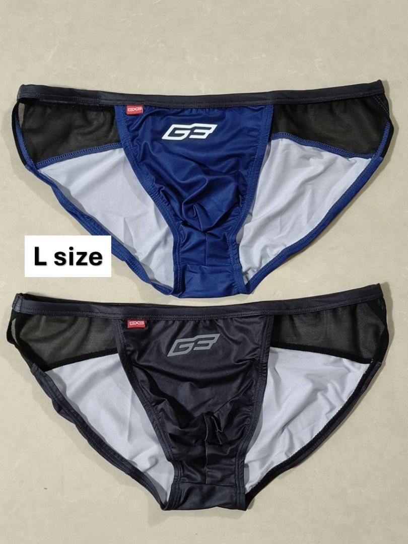 2 pieces - GX3 Gloss Sports Back Mesh Mirco Bikini (k1717), Men's ...