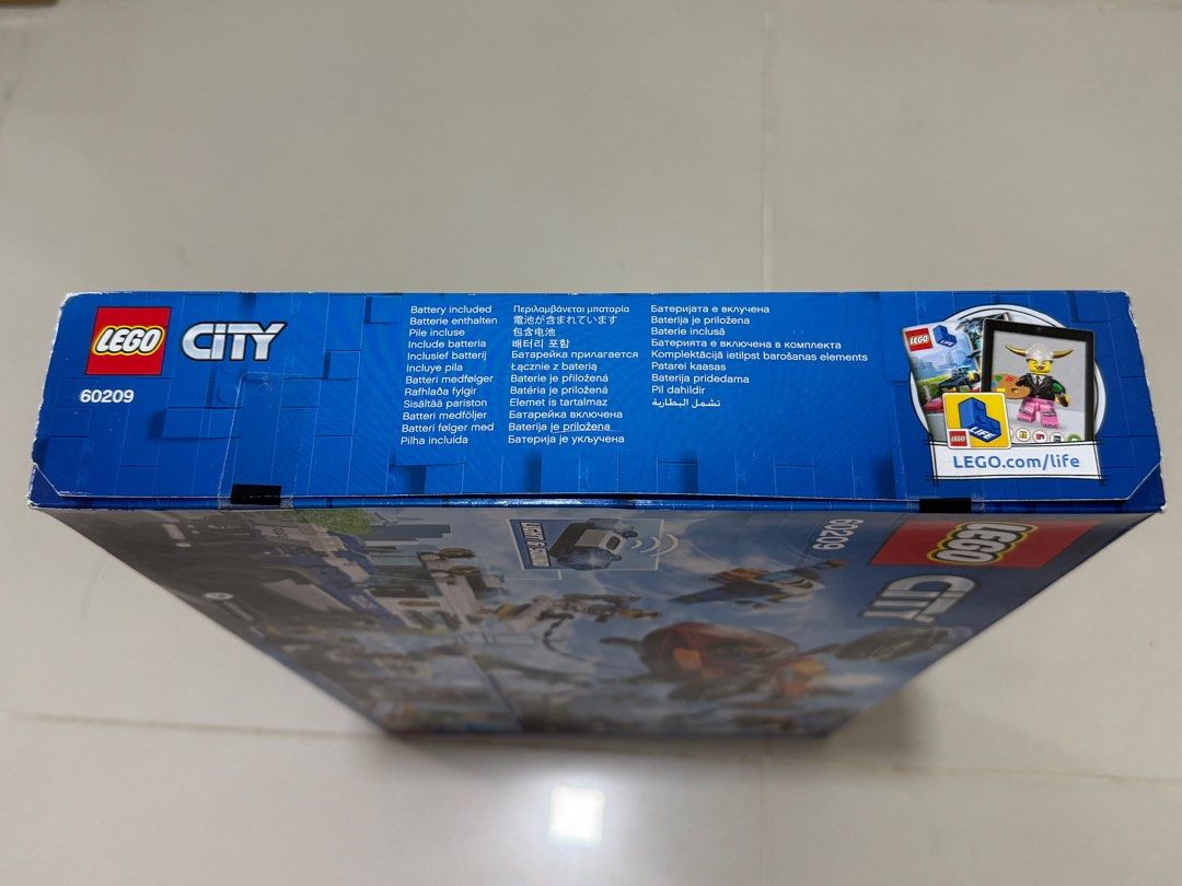 60209 SKY POLICE DIAMOND HEIST light sound LEGO legos city town NEW set ...