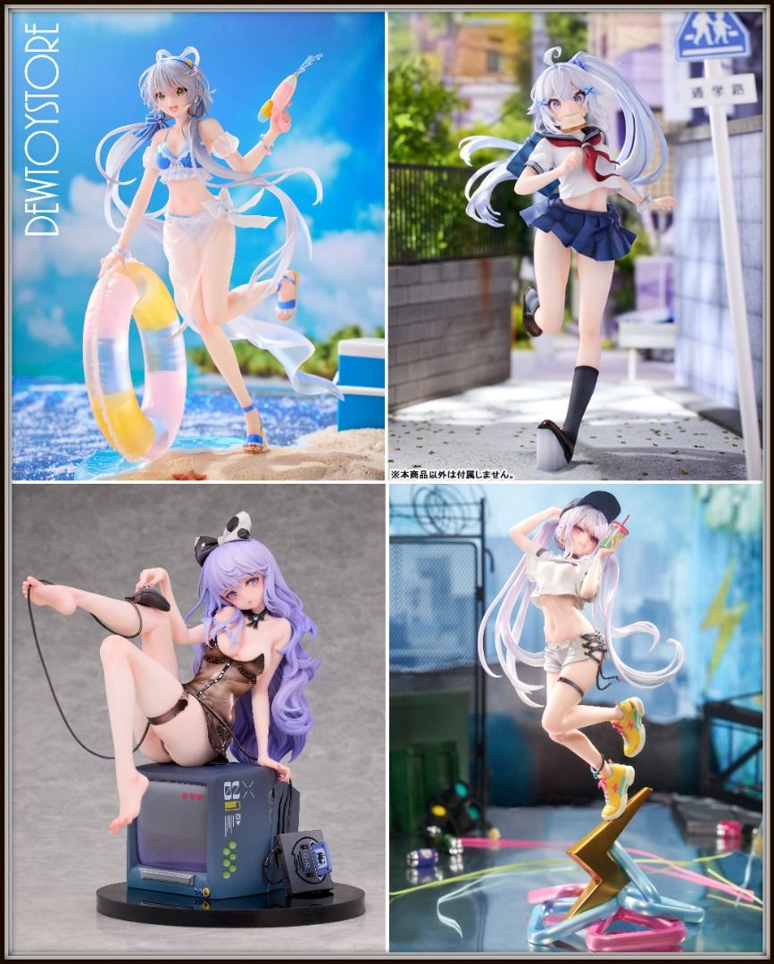 ⭐️ [𝗣𝗿𝗲-𝗼𝗿𝗱𝗲𝗿] Japan Statue - BLACKRAY - Vsinger - Luo Tianyi Summer Sea Breeze / Bibi Buttons ...