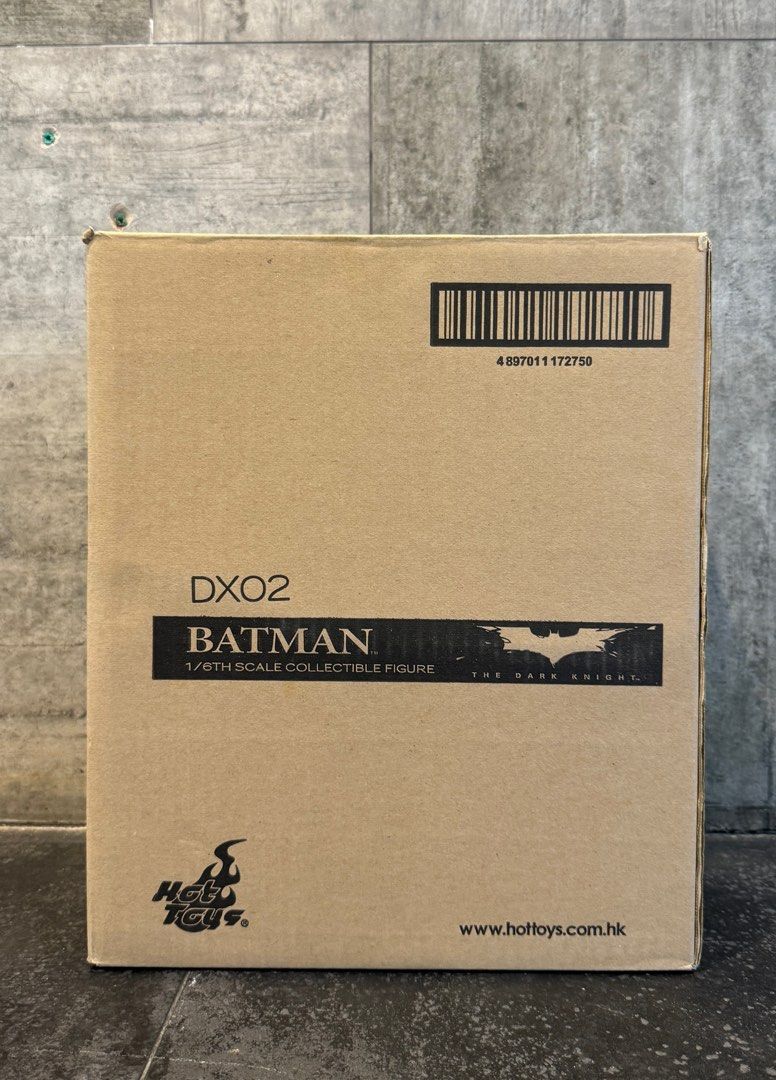 全新未開封未開啡盒 HOT TOYS 蝙蝠俠 黑夜之神 THE DARK KNIGHT BATMAN DX02 Hot toys 1:6 ...