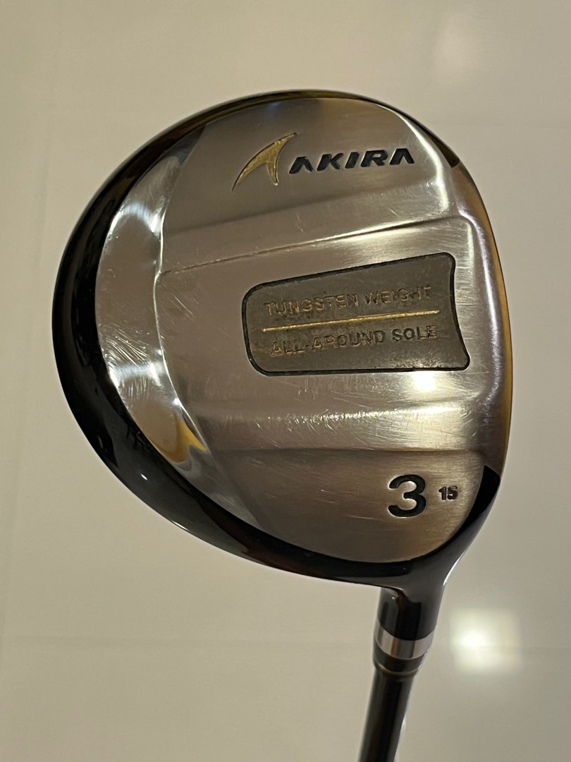 Akira Wood 3 Loft 15 Driver Golf Club, Hobbies & Toys, Toys & Games on ...