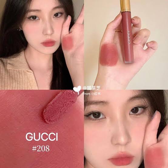 Authentic Gucci liquid matte lipstick # 208 They met in Argentina ...