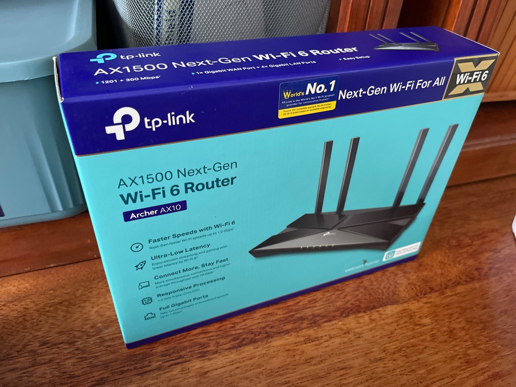 Ax1500 next-gen WiFi 6 router, Computers & Tech, Parts & Accessories ...