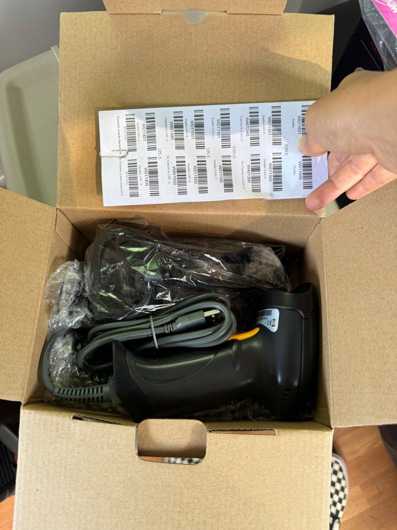 Barcode Scanner (USB- Plug), 電腦＆科技, 打印機及影印機 - Carousell