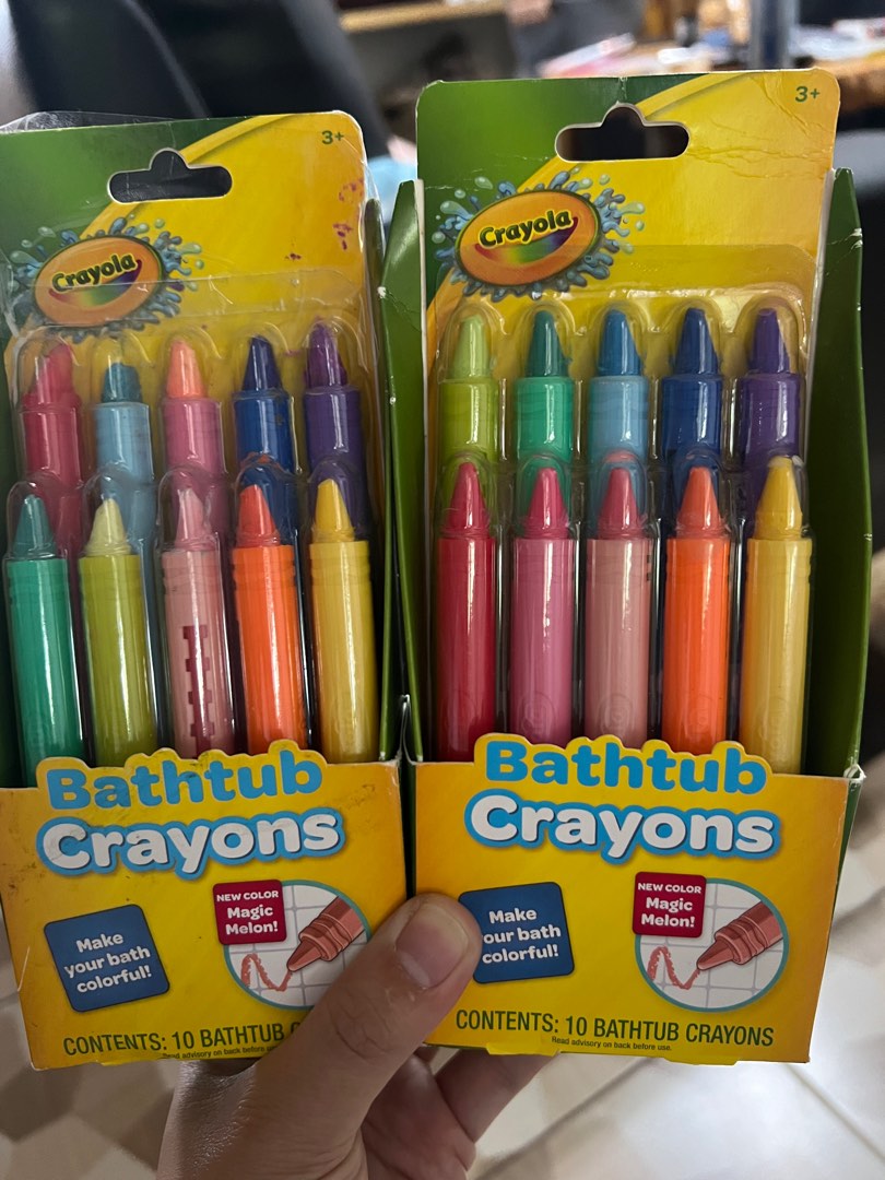 BATHTUB CRAYONS BY CRAYOLA, Hobbies & Toys, Stationary & Craft, Craft ...