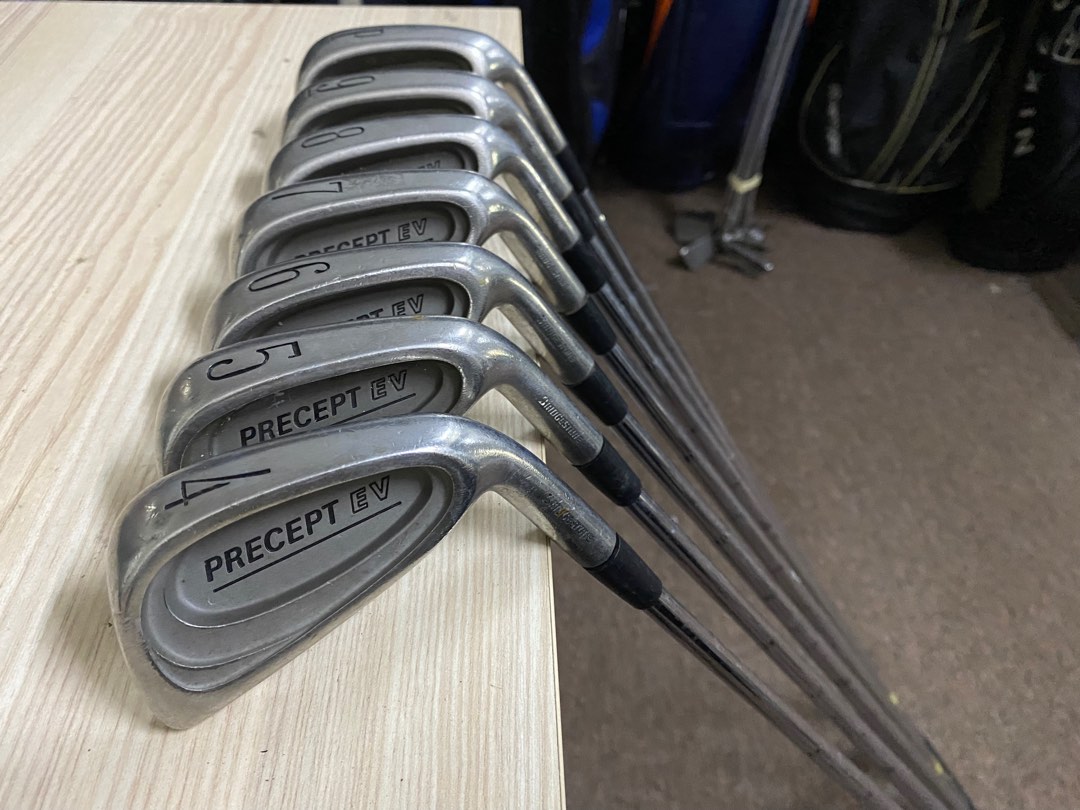 Bridgestone Precept EV Iron Set, Sports Equipment, Sports & Games, Golf ...
