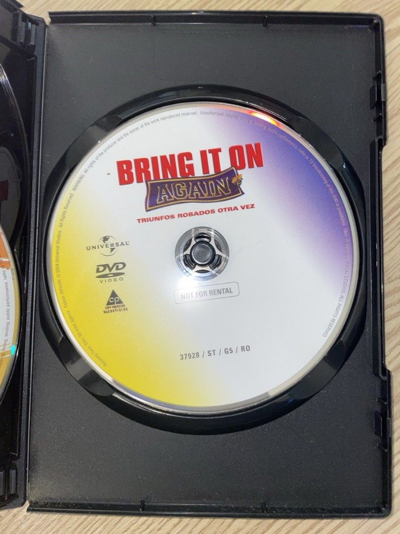 Bring It On Box Set Universal, Hobbies & Toys, Music & Media, CDs ...