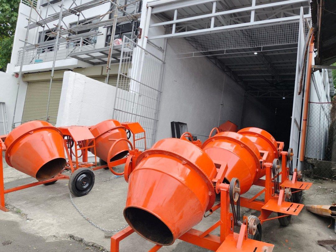 BUNDLE PROMO ONE BAGGER CEMENT MIXER WITH GAS ENGINE FREE INGCO WELDING ...