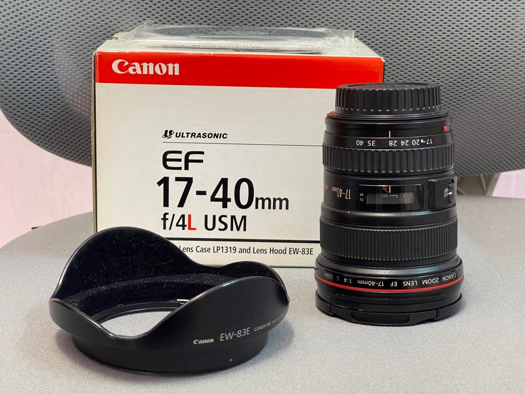 Canom Lens EF 17-40mm F/4L USM, Photography, Lens & Kits on Carousell