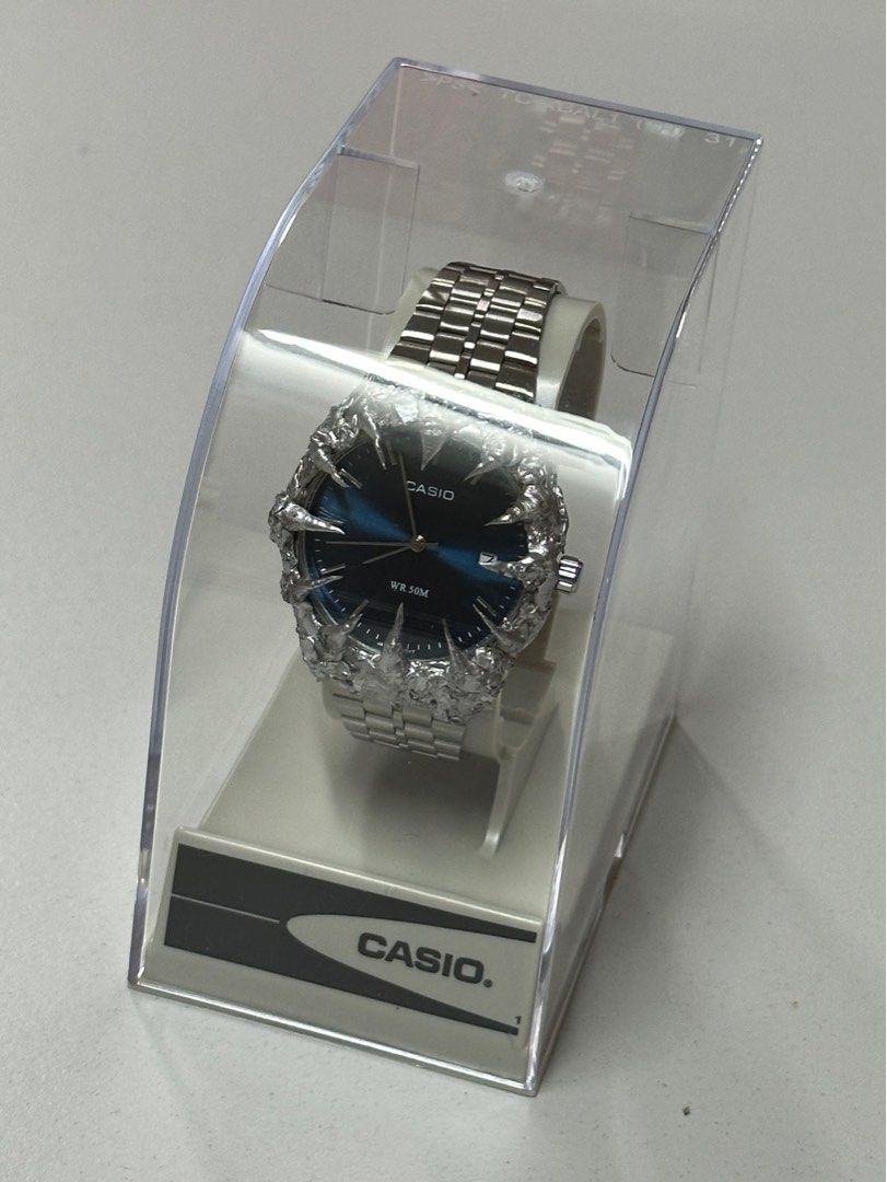 Casio Watch Custom Look Alike Alabaster Vintage Y2K Carnage Skull ...