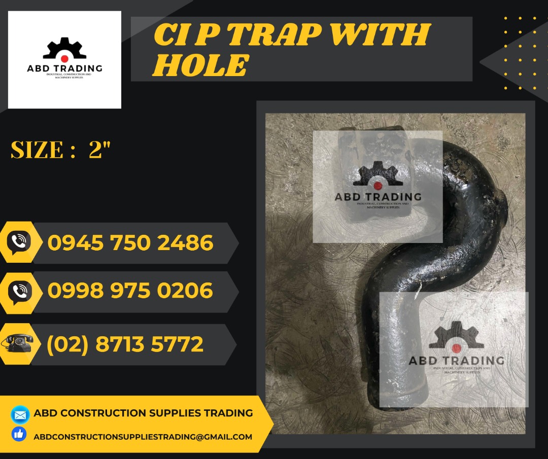 CAST IRON P-TRAP, Commercial & Industrial, Construction Tools ...