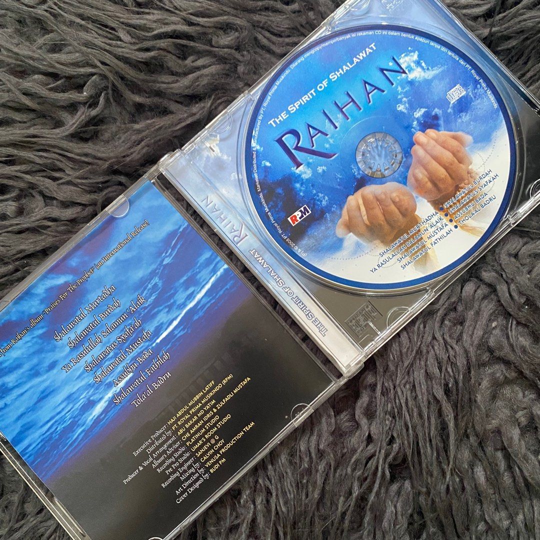 CD RAIHAN The sprit of sholawat, Hobbies & Toys, Music & Media, CDs ...