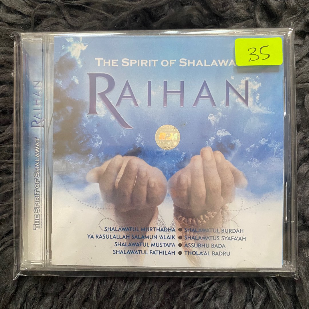CD RAIHAN The sprit of sholawat, Hobbies & Toys, Music & Media, CDs ...