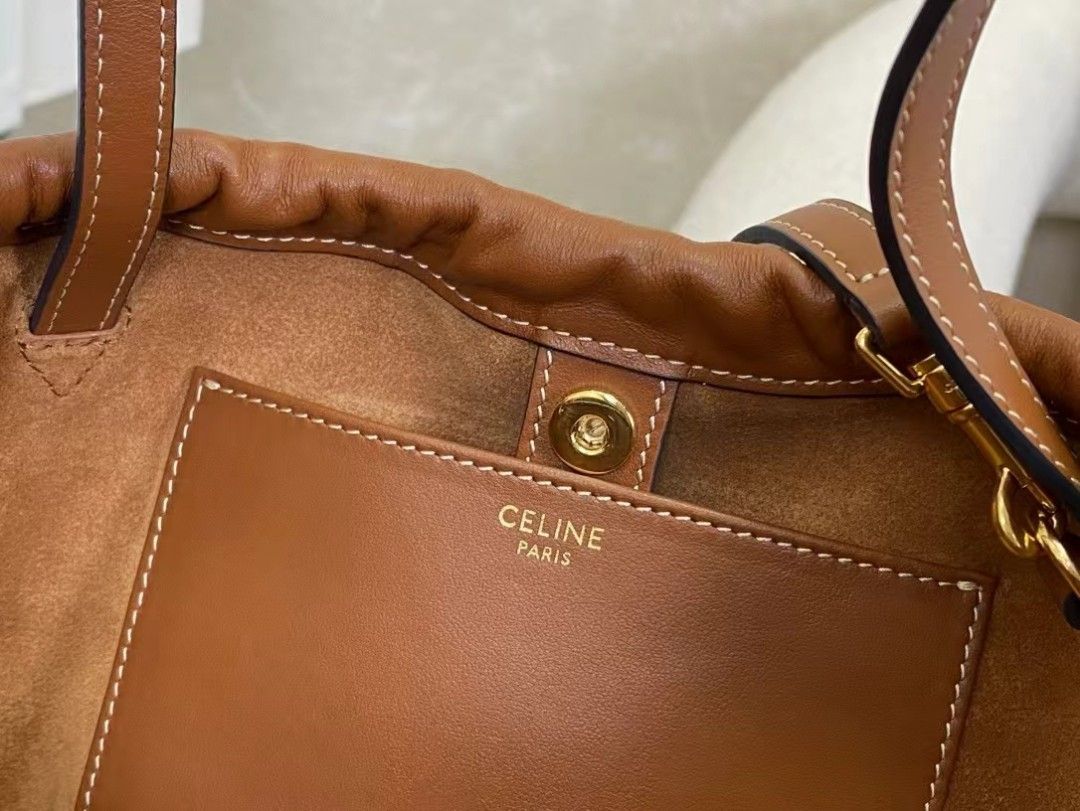 celine cabas tote drawstring