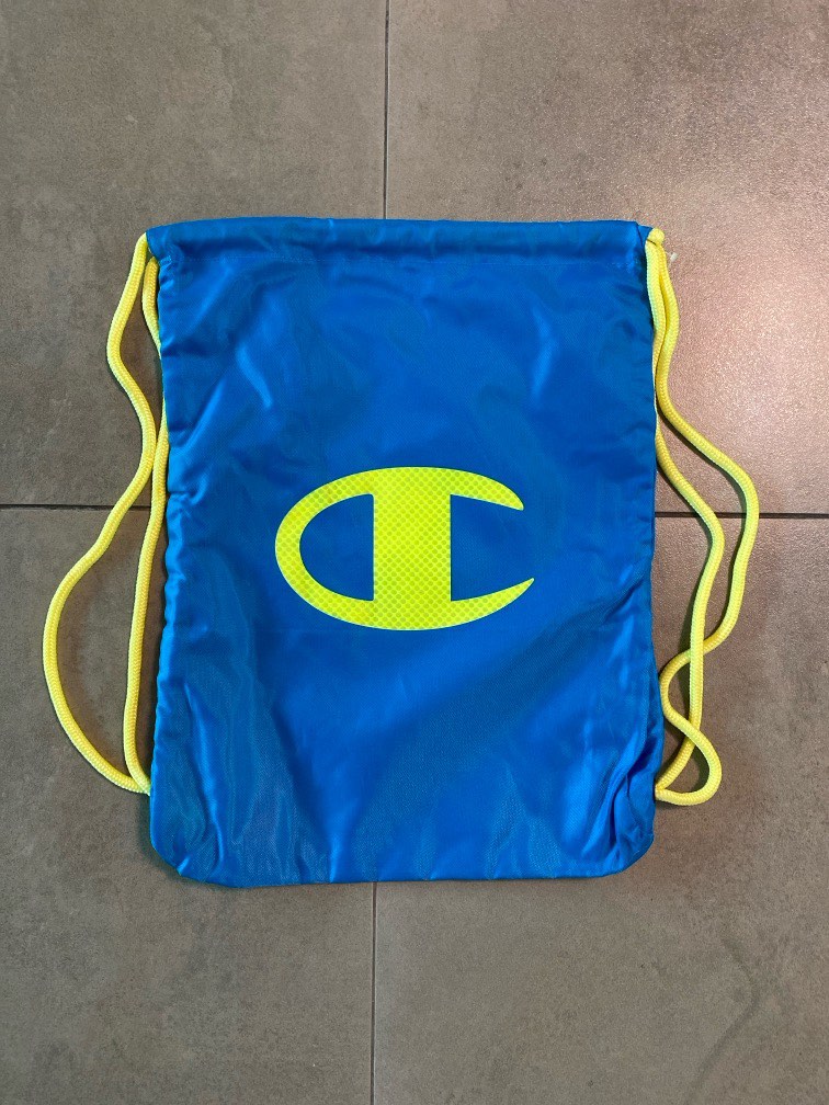Champion drawstring bag, 男裝, 袋, 背包 - Carousell