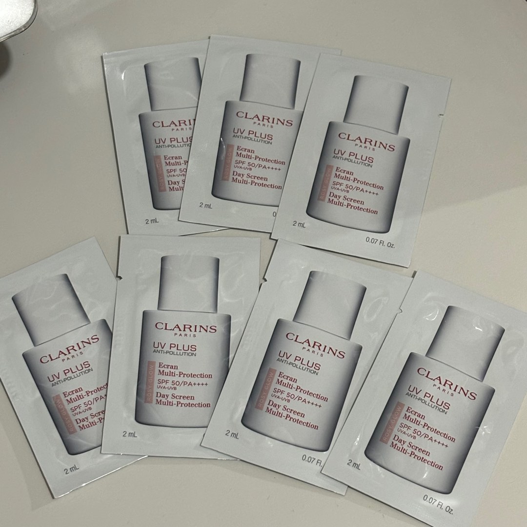 Clarins UV Plus Day Screen Sample, 美容＆個人護理, 健康及美容 - 皮膚護理, 面部 - 面部護理 ...